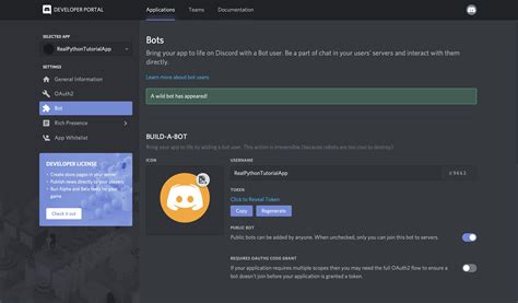 Template Discord Bot