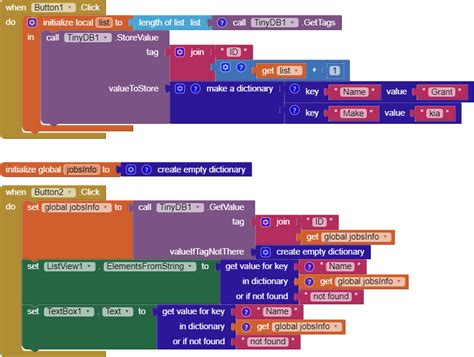 Save And Display All Records In A Dictionary Question Mit App Inventor Help Mit App Inventor