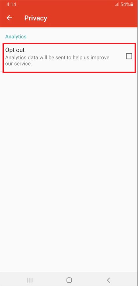 Android Vwork Mobile App Privacy Settings Vwork Support