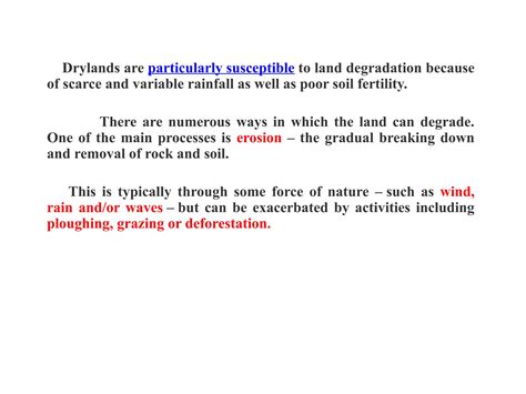 Desertification Definition And Its Effect Pptx