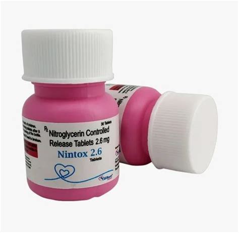 Nitroglycerin Controlled Release Tablets 26 Mg At ₹ 200bottle In Nagpur