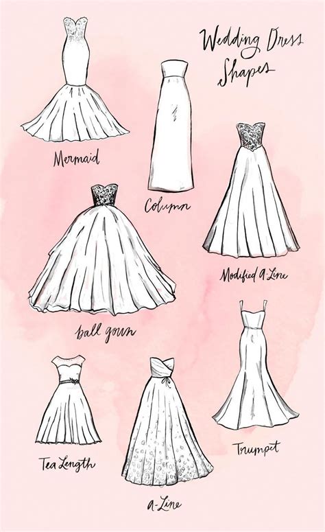 Simple Wedding Gown Drawing Wedding Arena