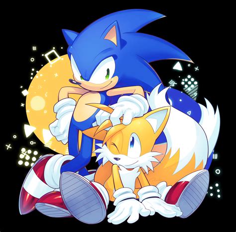 Sonic The Hedgehog And Tails Sonic Drawn By Drawloverlala Danbooru