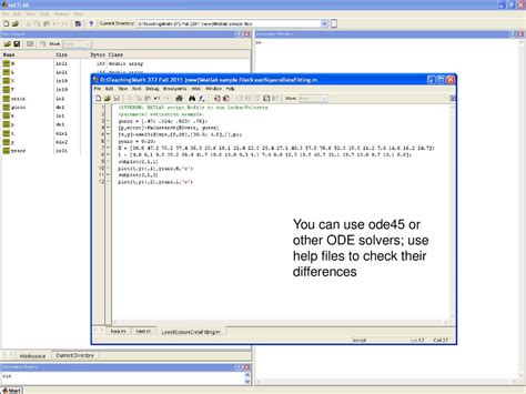 Data Fitting Programming Math 371 Hao Wang University Of Alberta Ppt