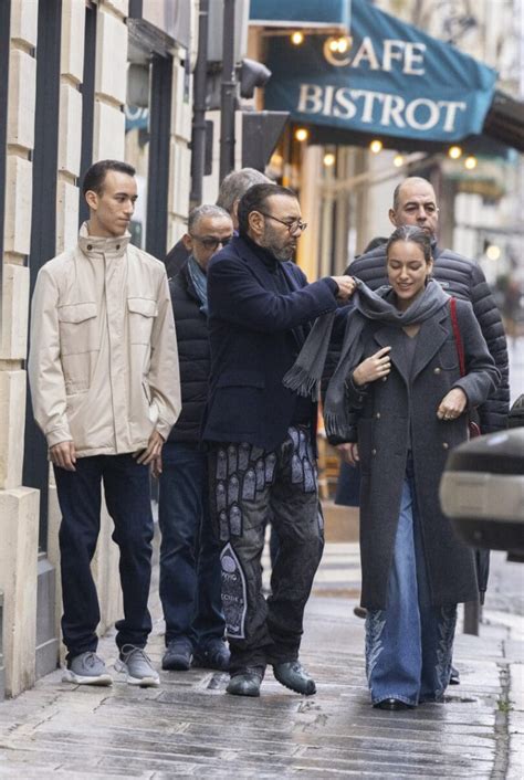 King Mohammed Vi Spotted Strolling In Paris With Crown Prince Moulay El