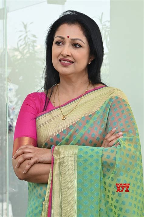 Actress Gowthami Stills From Anni Manchi Sakunamule Movie Interview