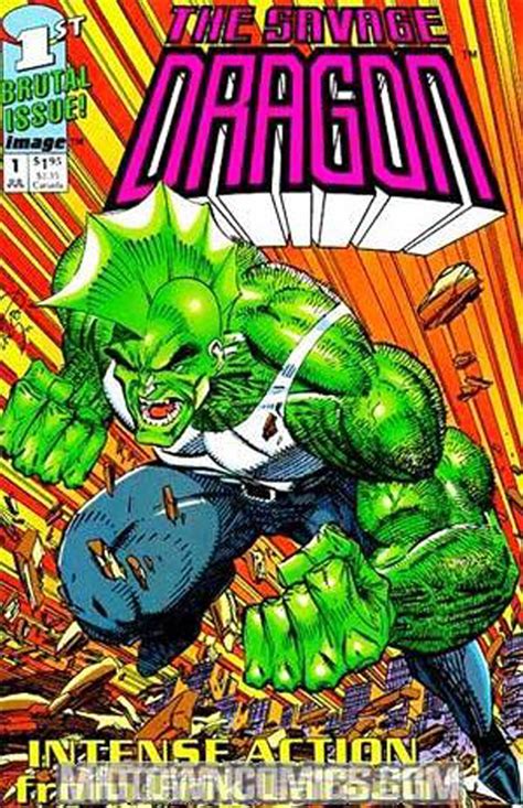 Savage Dragon 1 Cover E Signed By Erik Larsen With Coa Midtown Comics