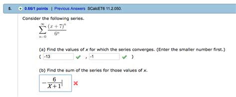 Solved 5 0 66 1 Points Previous Answers Scalcet6 11 2 050