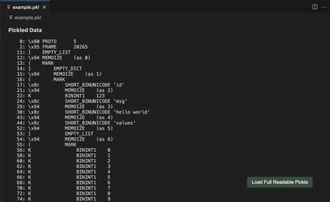 Github Alaramartinpkl Viewer View Python Pickle Pkl Files