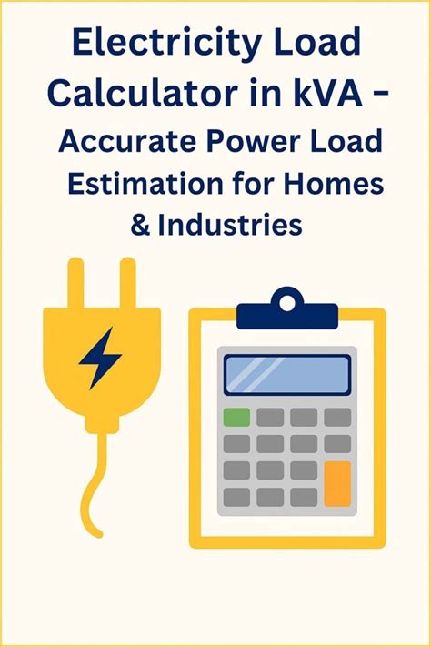 Electricity Load Calculator In Kva Accurate Power Load Estimation For