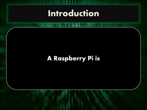PPT Raspberry Pi PowerPoint Presentation Free Download ID