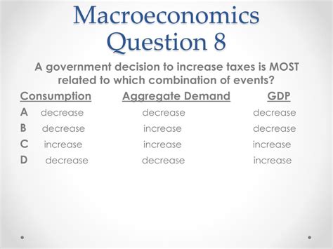 Ppt Micro And Macroeconomics Questions Powerpoint Presentation Free