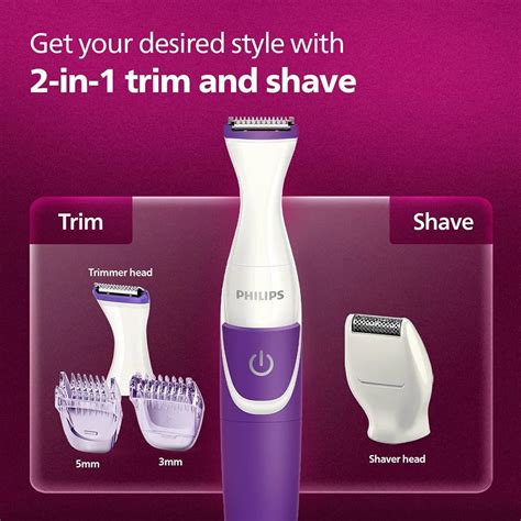 Purple Bikini Trimmer Philips Brt383