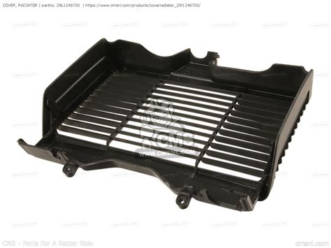 COVER RADIATOR For RD LC KW XA GERMANY XA G Order At CMSNL