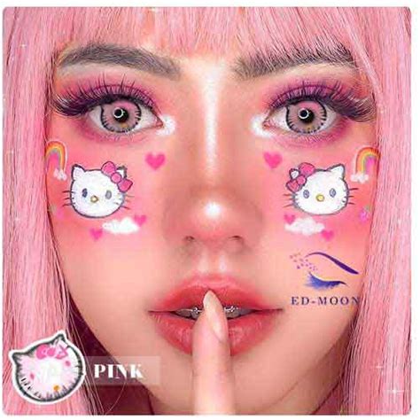 Hello Kitty Lenses For Cosplay And Animation Makeup Ed