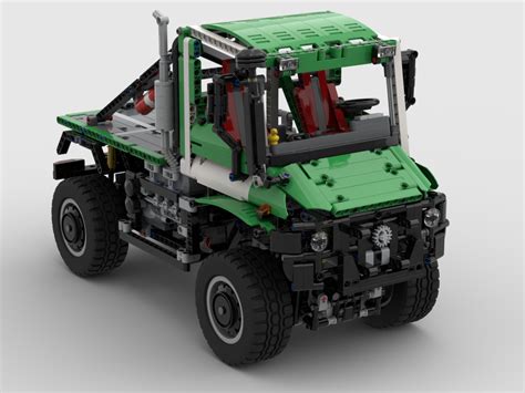 Lego Moc Unimog U400 Rc Trial Truck Lego Technic Moc Difflock By