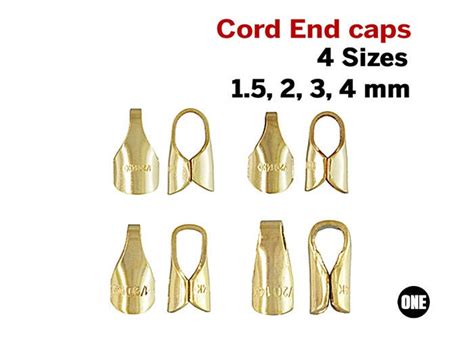 2 Pcs Id Round Endcap 14k Gold Filled Round Endcap Gf 770 3 30 Mm