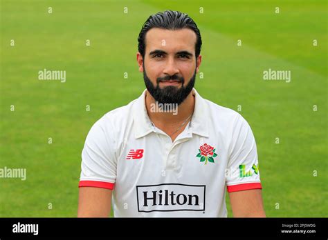 Saqib Mahmood Of Lancashire Cricket Club At Lancashire Cricket Media