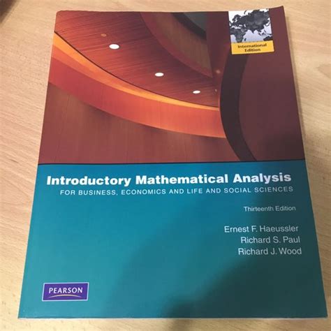 Introductory Mathematical Analysis Hobbies And Toys Books And Magazines
