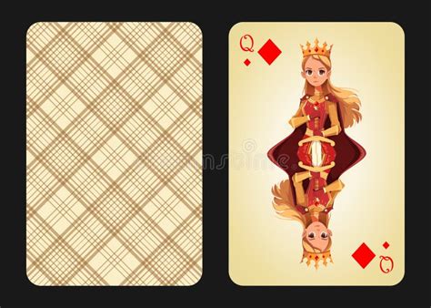 Queen Of Diamonds Cartoon