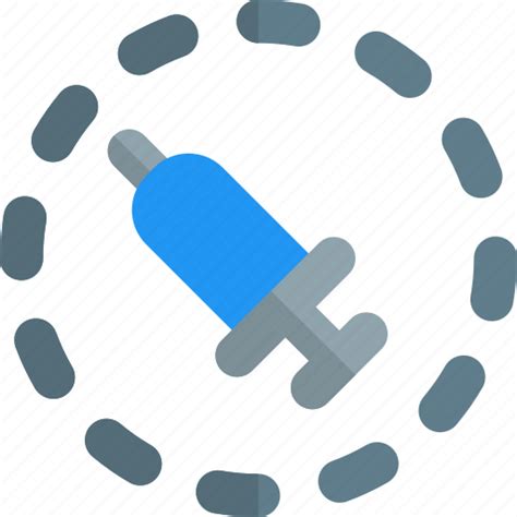 Injection Dash Circle Medical Icon Download On Iconfinder