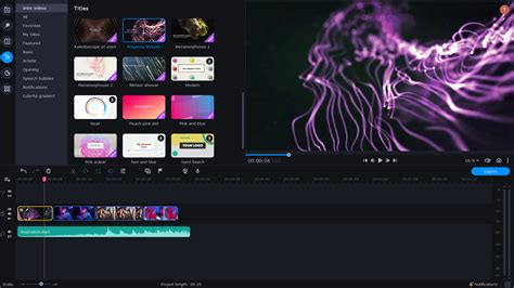 movavi video editor 2023 universe of particles intro pack on steam