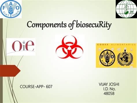 Components Of Biosecurity Pptx