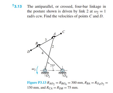Solved If The Angular Velocity Of Crank In The Chegg