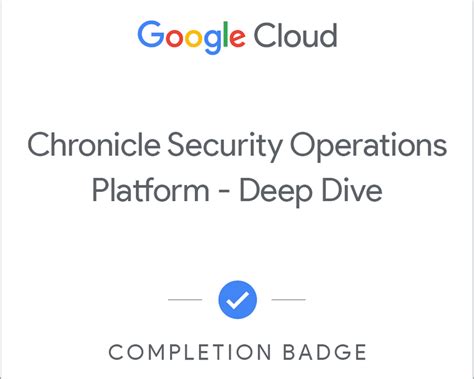 Free Course Chronicle Security Operations Platform Deep Dive From Google Class Central