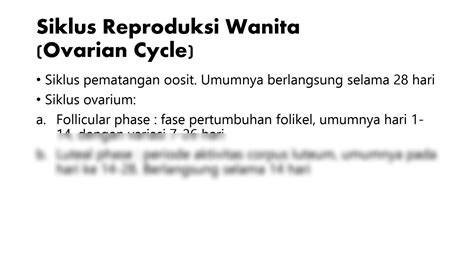 Solution Pertemuan 6 Siklus Reproduksi Studypool