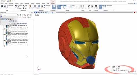 Whats New In Finishing Toolpaths Mastercam 2020 Mlc Cad Systems