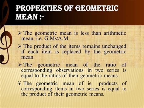 Analysis And Explanation Of Geometric Mean Gmpptx