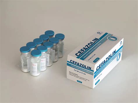 Cefazolin Sodium For Injection 500mg 10vials Box Cefazolin And Sodium