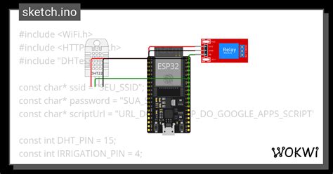 Sistema Estufa Wokwi Esp32 Stm32 Arduino Simulator