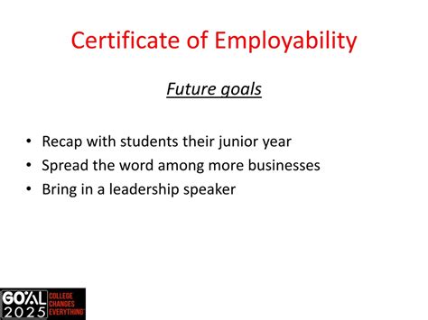 Ppt Certificate Of Employability Powerpoint Presentation Free