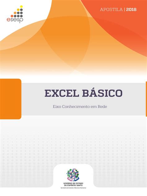 excel básico pdf planilha microsoft excel