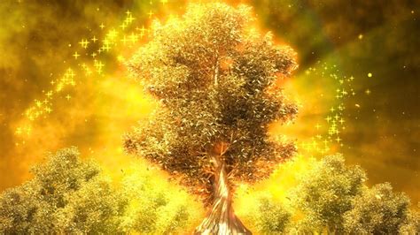 Golden Tree Of Abundance Attract Health Money And Love Flow With