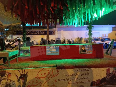 مراسم وداع با شهیده معصومه کرباسی برگزار شد عکس و فیلم ایمنا