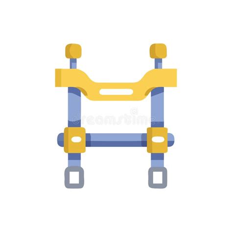 Icon Of Scaffold Clamp For Secure Framework Stock Vector Illustration Of Interface Scaffold