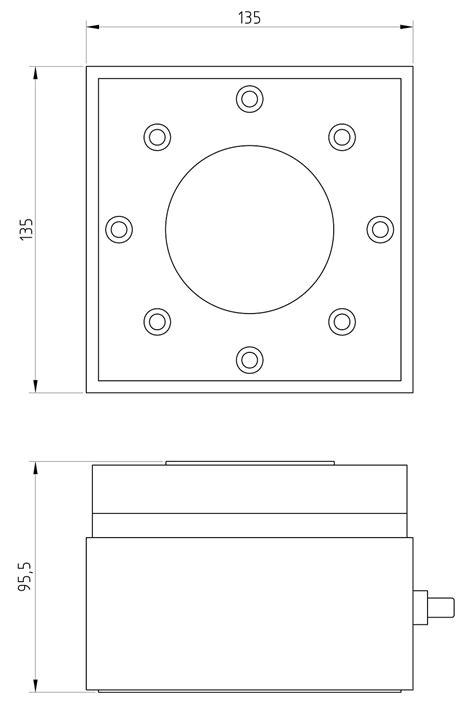 Desktop Vibration Isolation Support