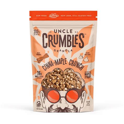 Uncle Crumbles Cinna Maple Crunch Granola 11 Oz