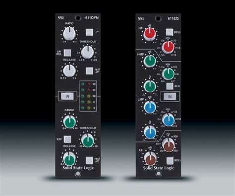 Solid State Logic E Series EQ And Dynamics Modules For 500 Series Racks Released