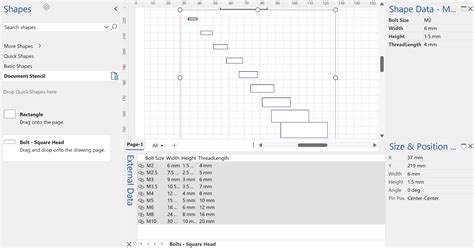 Update Any Visio Shapesheet Cell With External Data Bvisual