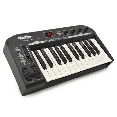 Disc Subzero 25 Key Midi Controller Keyboard Nearly New At Gear4music
