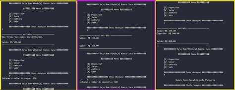 Desafio Finalizado Criando Um Sistema Bancário Com Python Valdemar