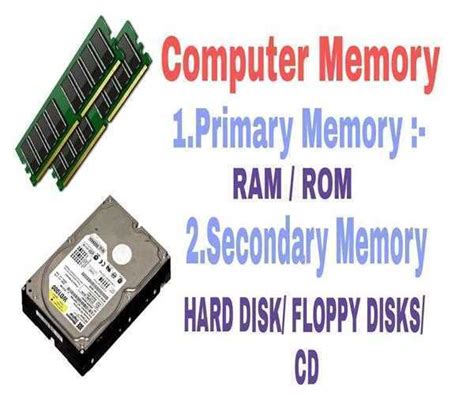 Primary Memory And Secondary Memory MindStick