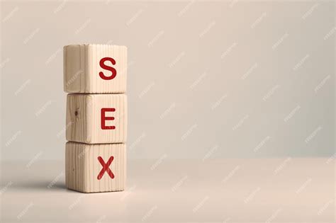 Premium Photo Sex Word Written On Wooden Cubes
