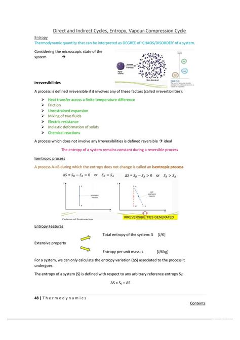 Thermodynamics 1 Notes Eg 161 Thermodynamics 1 Swansea Thinkswap