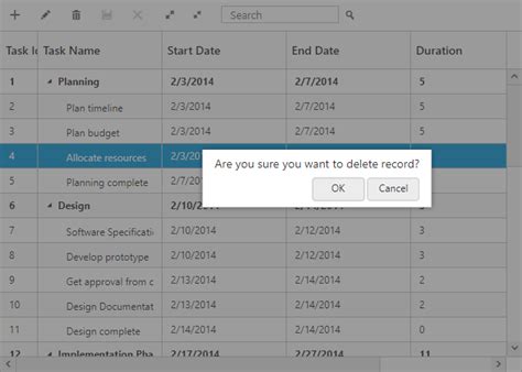 Editing Treegrid Aspnet Syncfusion