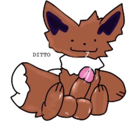Rule 34 Big Dick Cum Cum On Penis Ditto Eevee Feral Pokémon Species